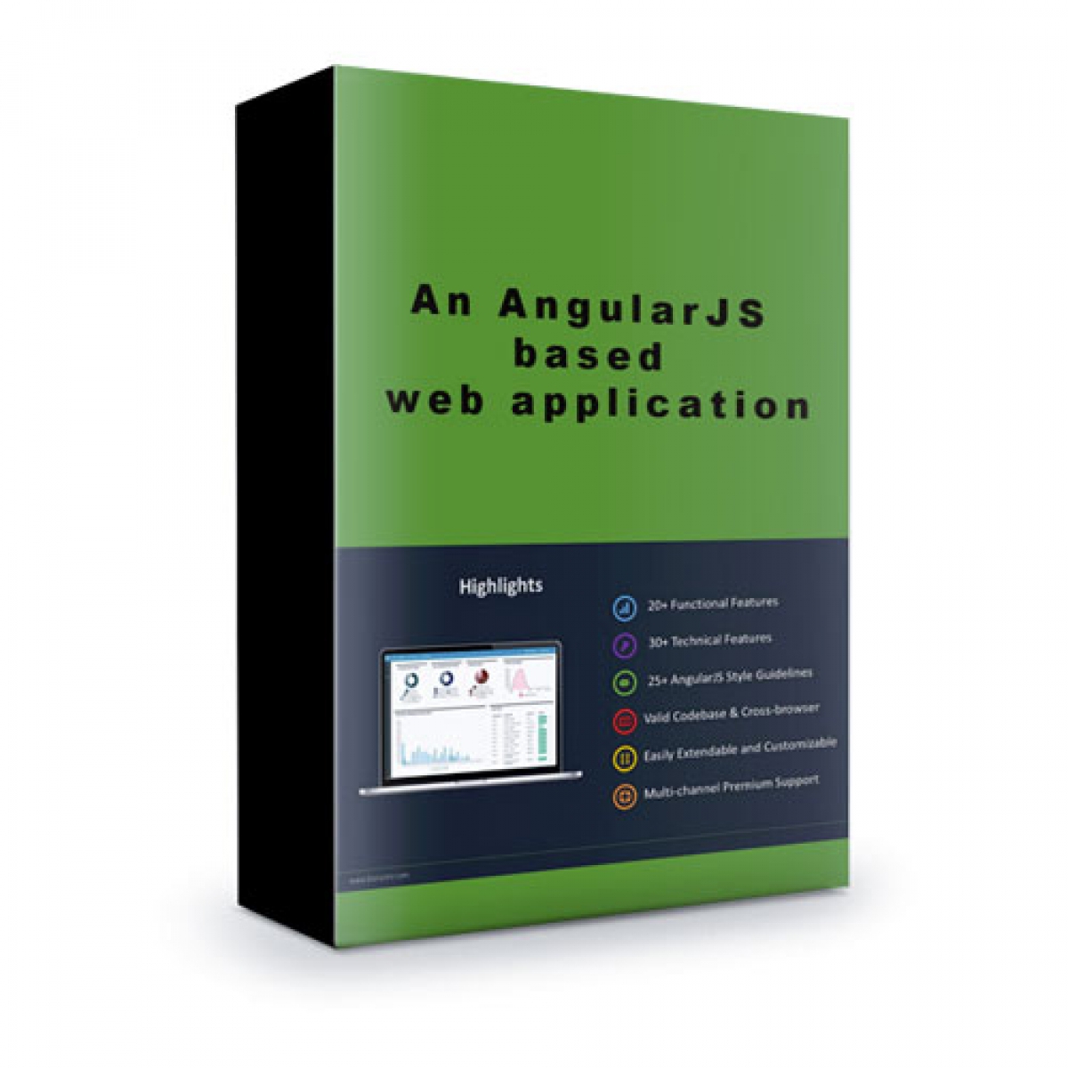 An AngularJS based web application
